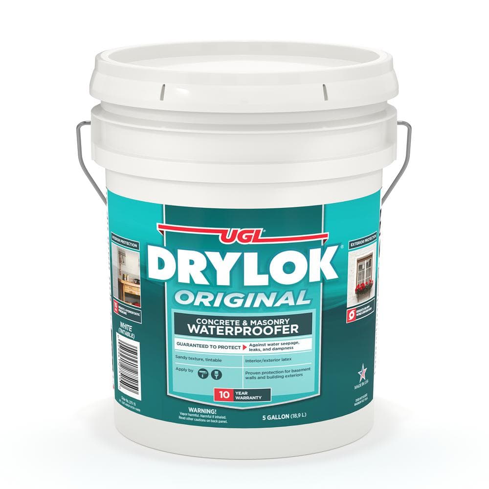 Have a question about DRYLOK Original 5 gal. White Flat Latex Interior ...