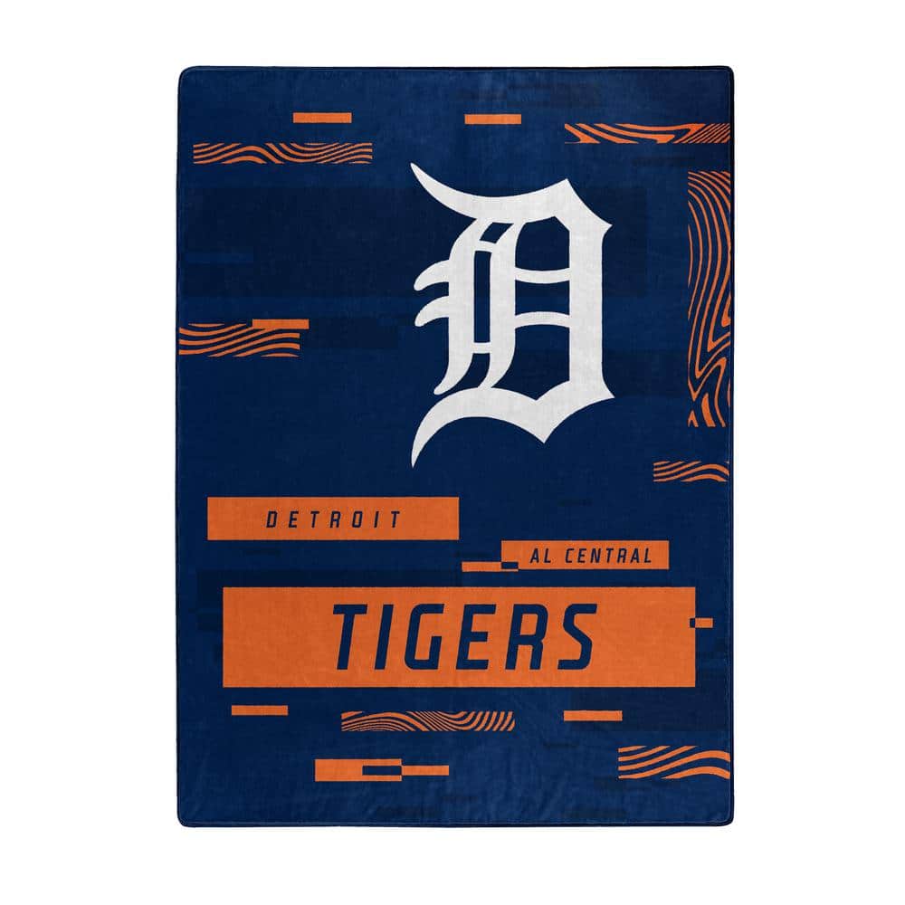 THE NORTHWEST GROUP MLB Digitize Detroit Tigers Raschel Throw Blanket ...
