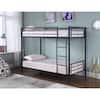 Coaster Hayward Black Twin Over Twin Bunk Bed 460072B - The Home Depot