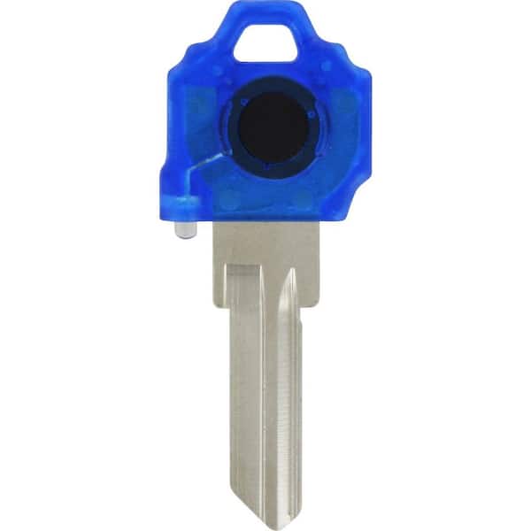 #68 Blue Key Blank 89297 - The Home Depot