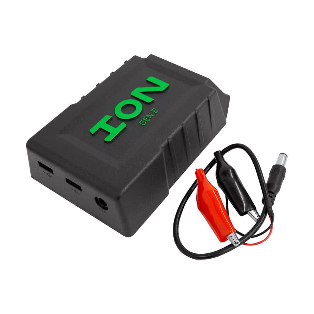 Ion Power Source Adapter 40V/12V, Fits G2 Electric Ice Augers, Charges ...
