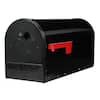 Architectural Mailboxes Outback Double Door, Black, Large, Steel, Post ...