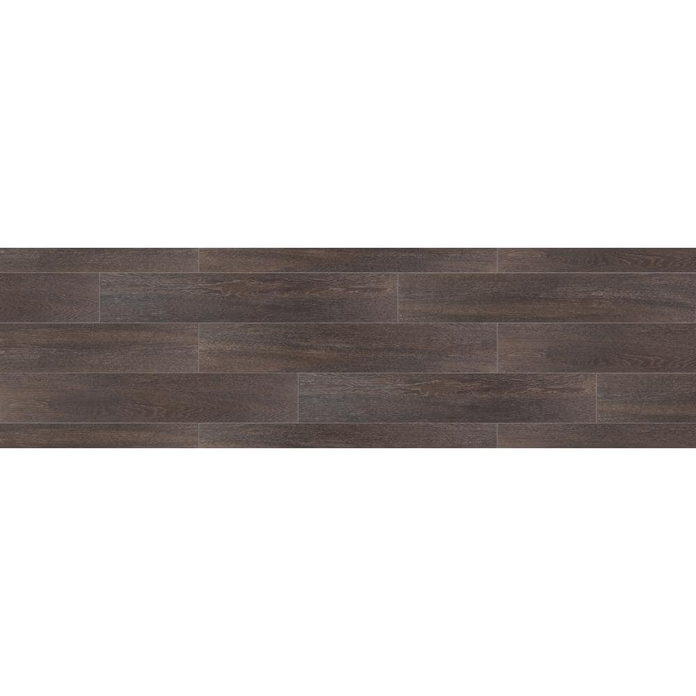 Daltile Emerson Wood Brazilian Walnut 8 in. x 47 in. Matte Color Body ...