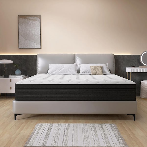 CHEVNI Morden Twin Medium Memory Foam 14 in. Bed-in-a-Box Mattress HD ...