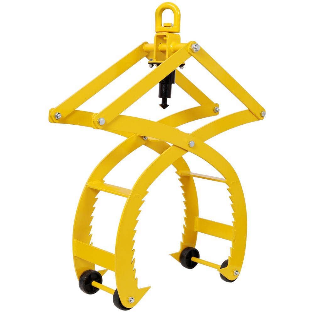 AUTMOON Automatic Grip and Release Log Tongs, 360° Swivel Lifting Tongs ...
