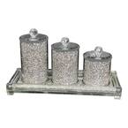 Park Designs Pinecroft 3-Piece Ceramic Canister Set with Matching ...