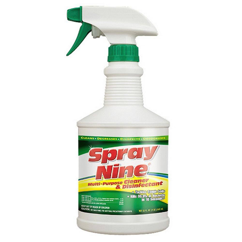 Spray Nine 32 oz. Multi-Purpose Cleaner and Disinfectant 26832 - The ...