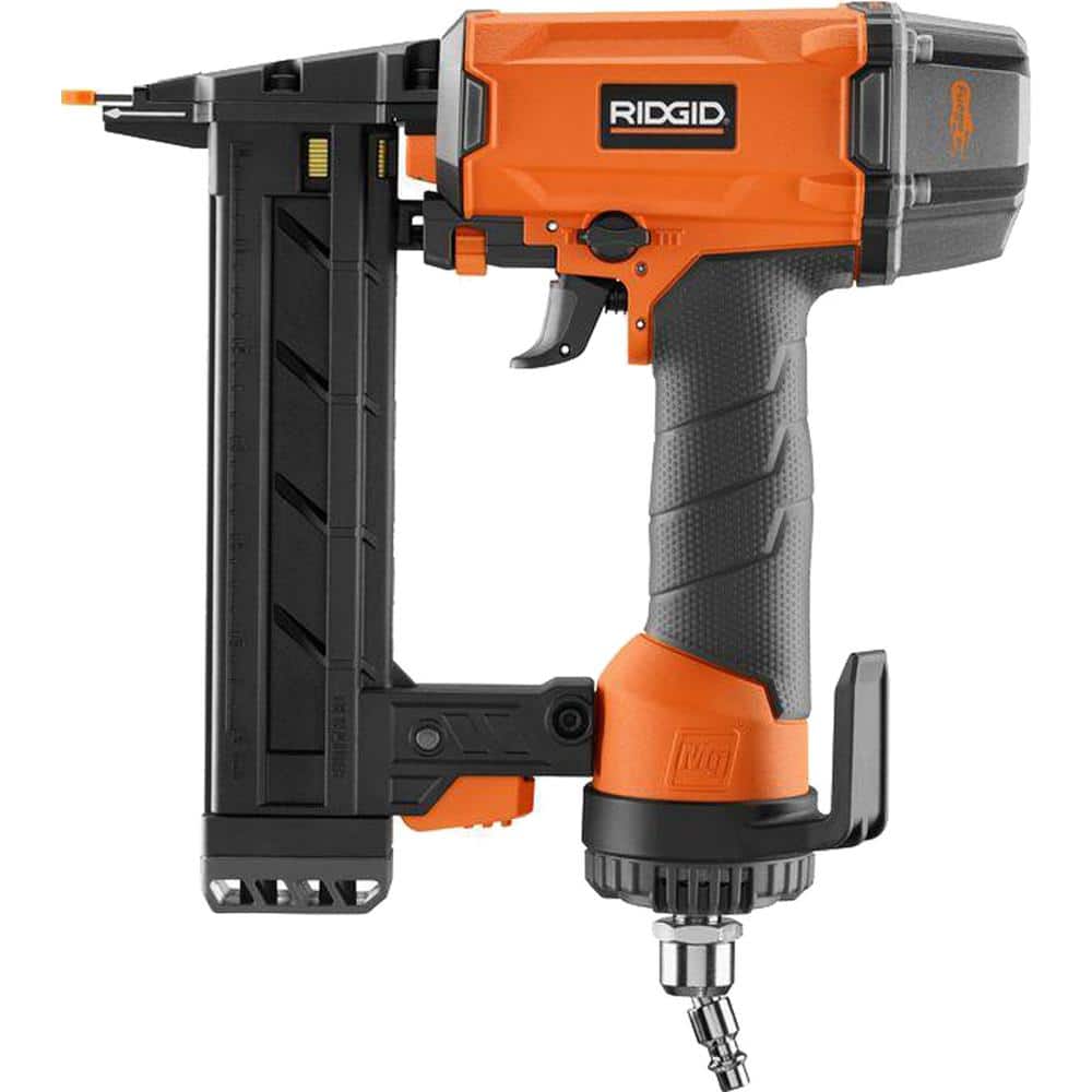 RIDGID Pneumatic 1-1/2 in. 18-Gauge Finish Stapler R150FSE - The Home Depot