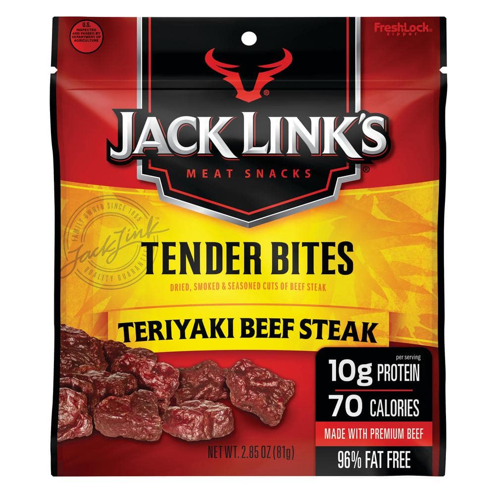 Jack Link's Meat Snacks Teriyaki Bites 122789 - The Home Depot