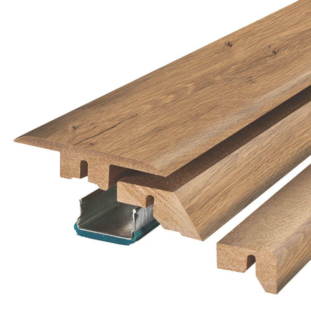 Pergo Golden Rustic Oak 3/4 in. Thick x 2-1/8 in. Wide x 78-3/4 in ...