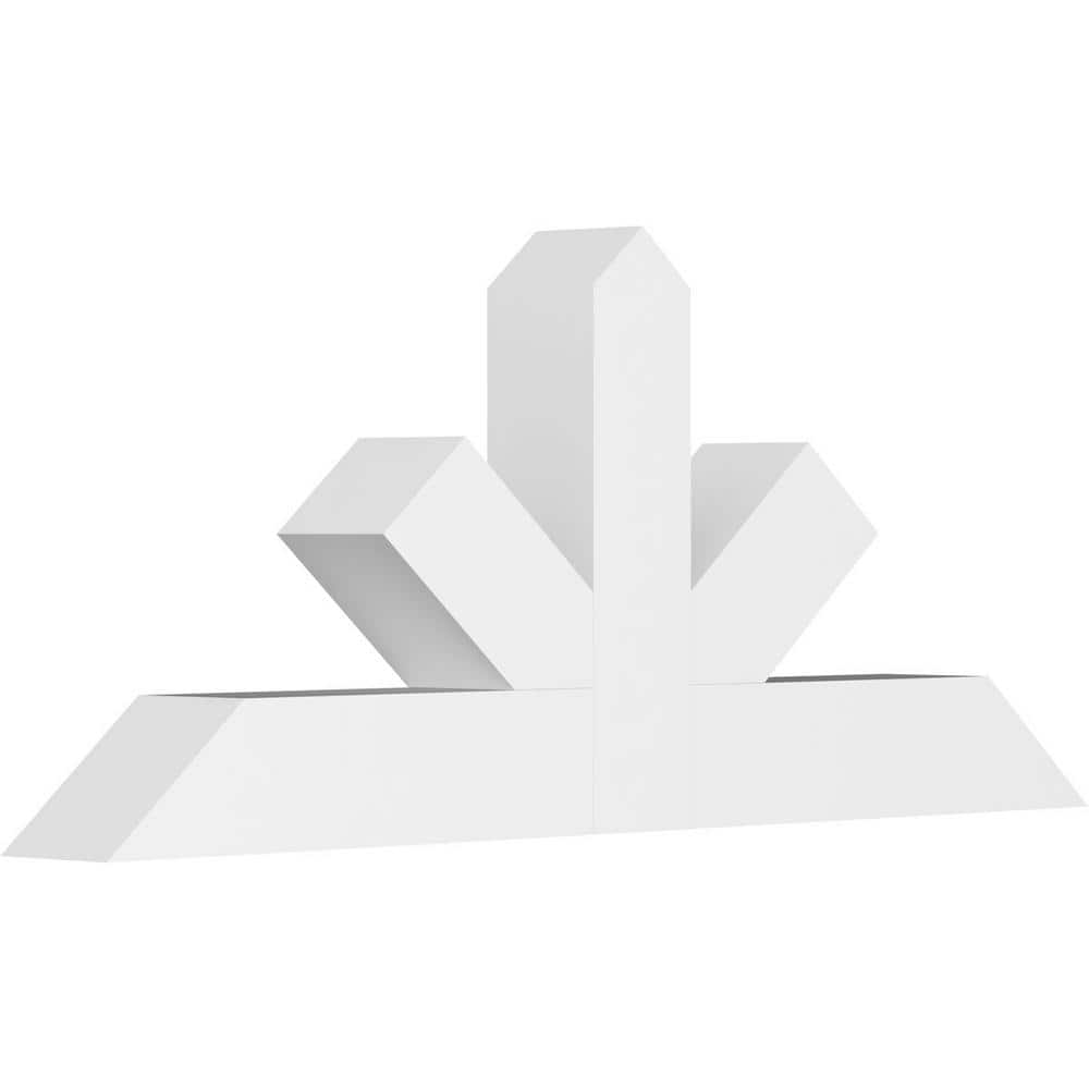 Ekena Millwork Saratoga 60 in. W x 25 in. H x 6 in. D Signature ...