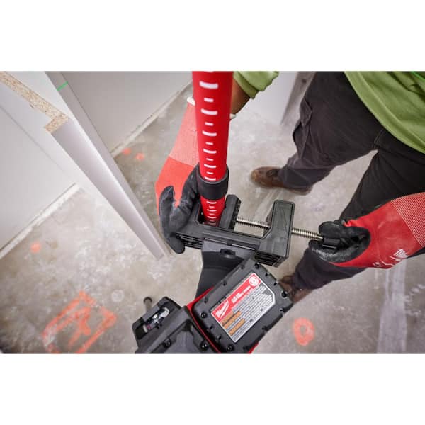 Milwaukee 12 ft. Telescoping Laser Level Pole 48-35-1511 - The Home Depot