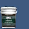 BEHR ULTRA 5 gal. #M520-7 Admiral Blue Semi-Gloss Enamel Exterior Paint ...