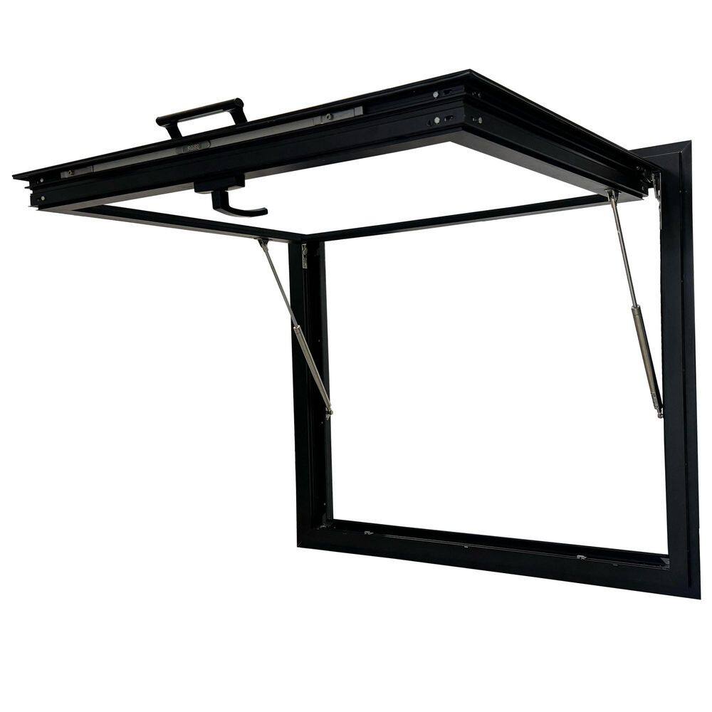 TEZA DOORS Teza 60 in. x 42 in. Aluminum Low-E Double-Pane Clear Glass ...