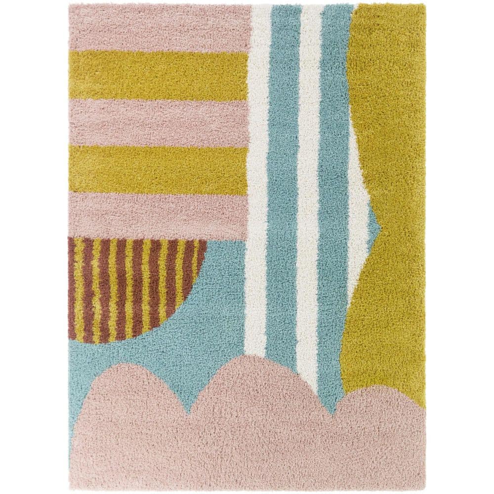 BALTA Kelli 5 ft. x 7 ft. Multicolor Area Rug 3142457 - The Home Depot