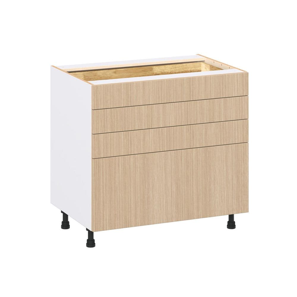 J COLLECTION Timberline 36 in. W x 24.5 in. D x 34.5 in. H Assembled ...