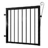 Peak Aluminum Railing 42 in. x 40 in. Black Aluminum Deck Railing ...