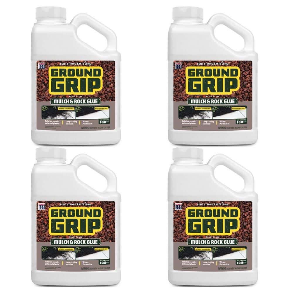 Pennington Ground Grip 1 Gal. Ready to Use Outdoor Mulch and Rock Glue ...