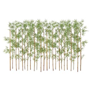 DR.Planzen 5 ft. Artificial Bamboo Tree 24 Pack Fake Plant with Silk ...
