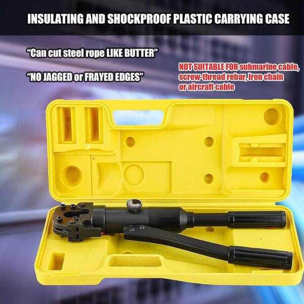 Portable Rebar Tool 13-Ton Hydraulic Rebar Cutter - Portable Steel Bar ...