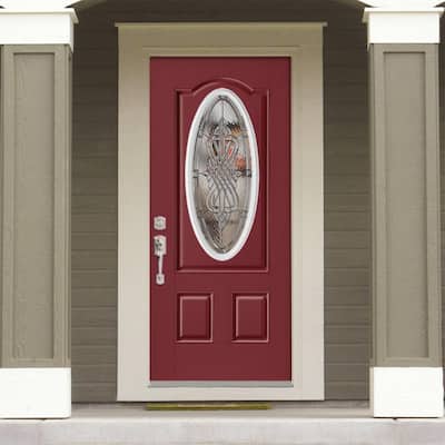 Red - Front Doors - Exterior Doors - The Home Depot