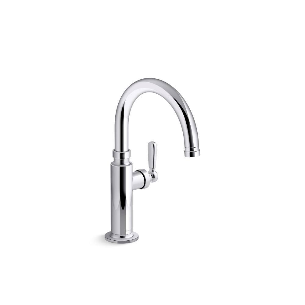 KOHLER Edalyn By Studio McGee Single-Handle Bar Faucet in Polished ...