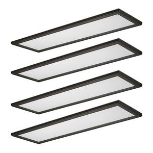 Commercial Electric 48 in. x 15 in. Low Profile Brushed Nickel Color ...