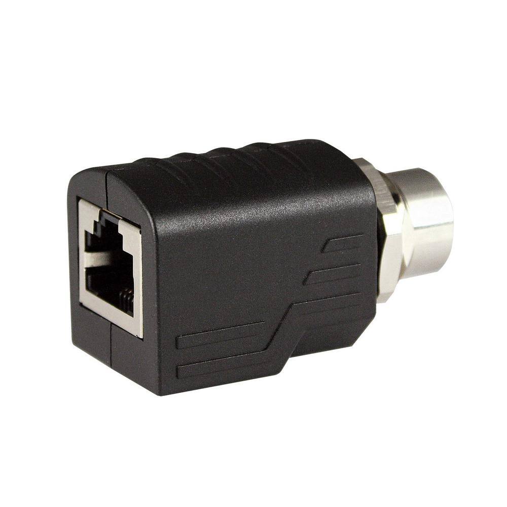 Automation Systems Interconnect M12 To RJ45 Adapter, RJ45 to Female M12 ...