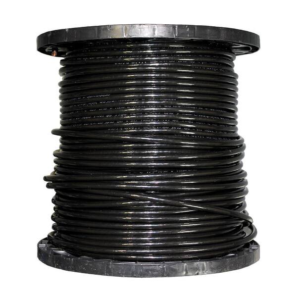 Cerrowire 500 ft. 3 Gauge Black Stranded Copper THHN Wire 112-4501J ...