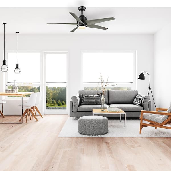 Hampton Bay Mena 54 in. Color Changing Integrated LED Indoor/Outdoor ...