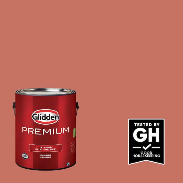 Glidden Premium 1 gal. PPG1064-6 Sahara Sun Eggshell Interior Paint ...