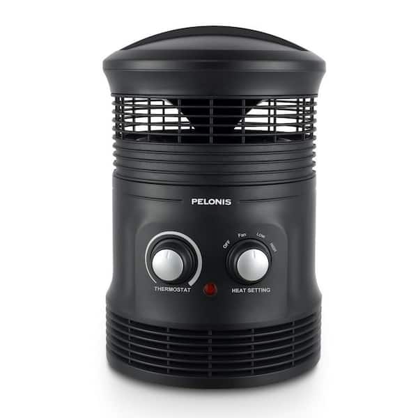 Pelonis 1,500-Watt Electric Portable Fan Heater NF15-17P - The Home Depot