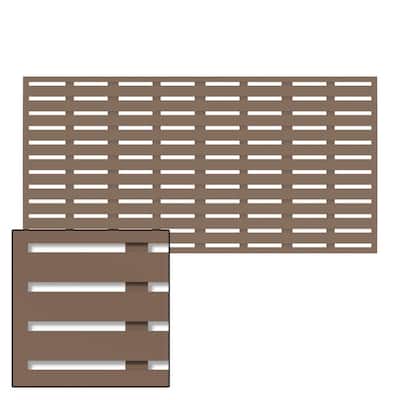 Decorative - Brown - Vinyl Lattice - Lattice - The Home Depot