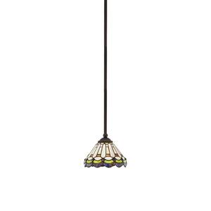 Clevelend 100-Watt 1Light Brown Pendant Mini Pendant Light with ...