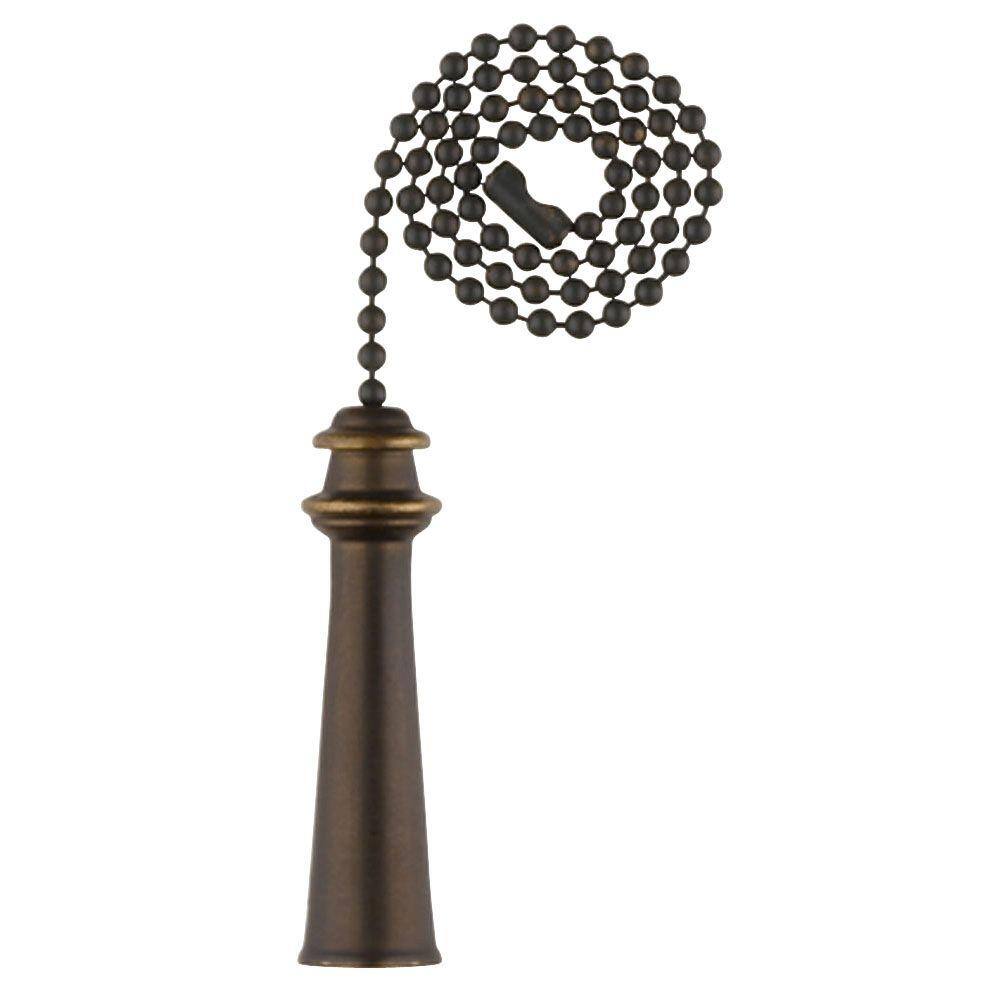 Commercial Electric Oil Rubbed Bronze Trophy Pull Chain 7721400 - The ...