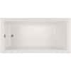 Hydro Systems Lacey 72 in. Acrylic Rectangular Drop-in Air Bath Bathtub ...