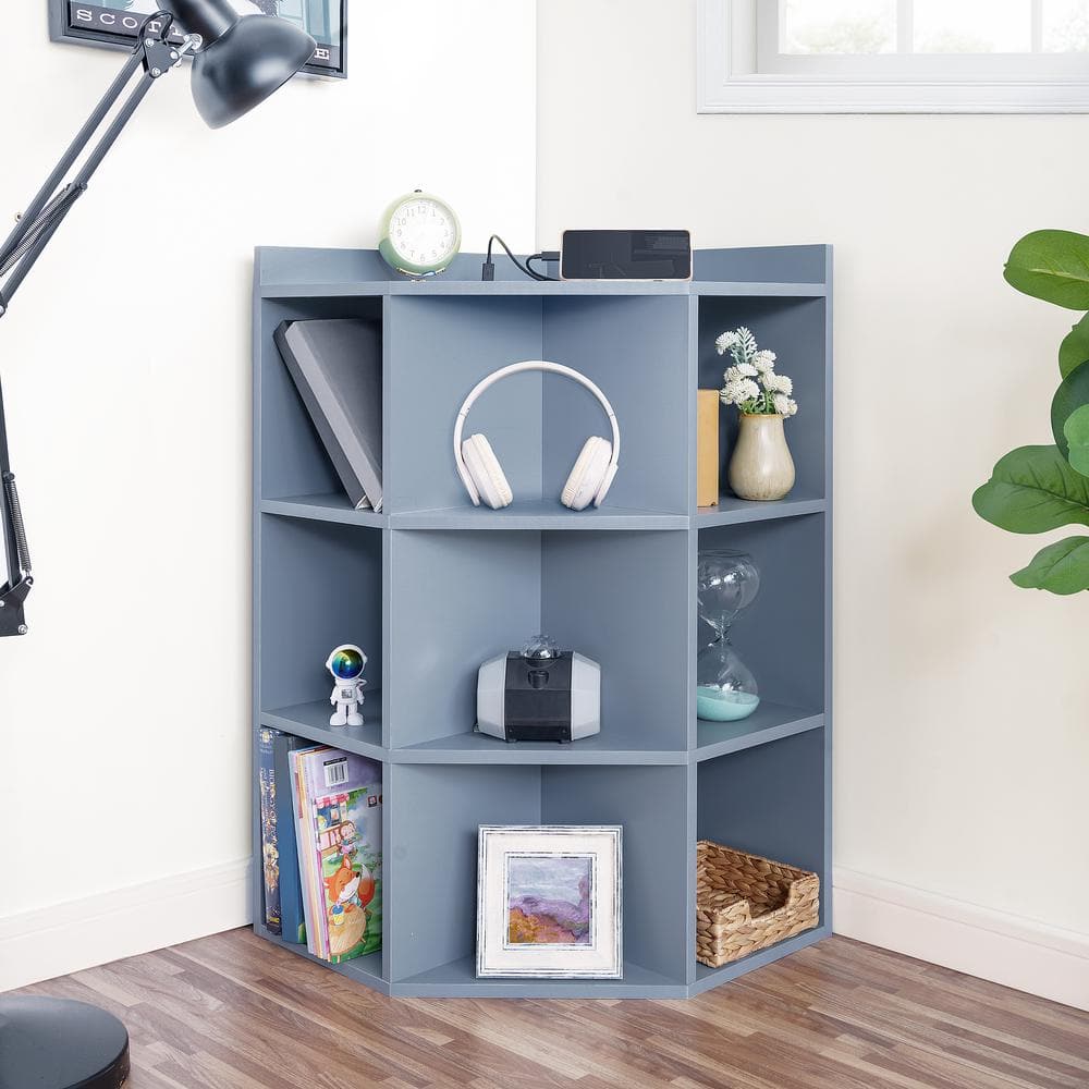 Corner cubby storage unit store