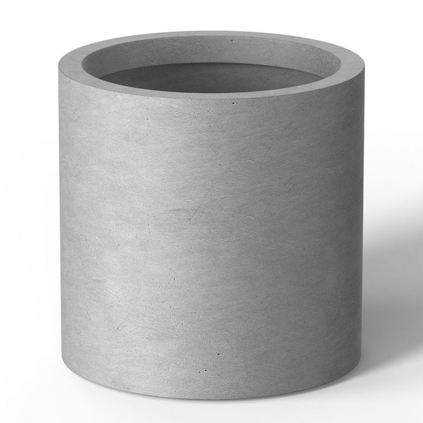 Sapcrete 12 in. Medium Granite Gray(Enhanced Interior) Concrete Square ...