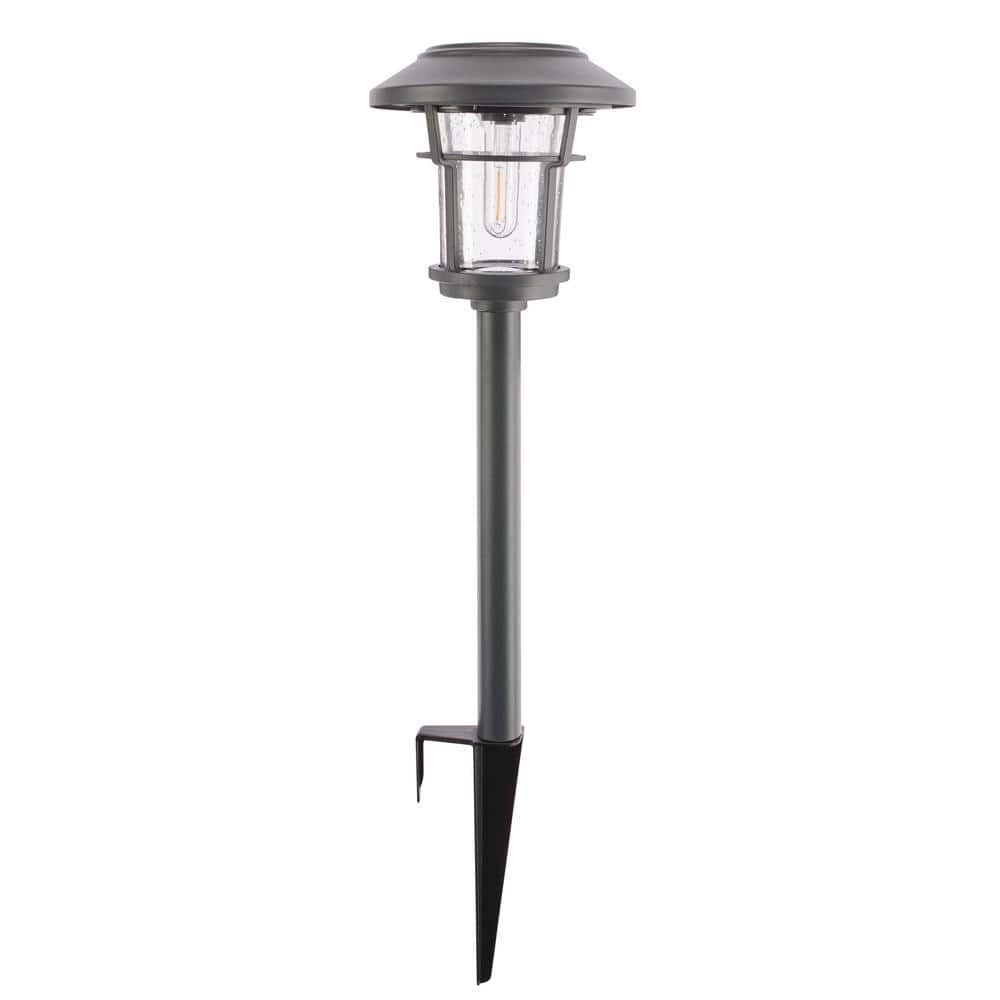 Reviews for Home Decorators Collection Palmdale 20 Lumen Gray LED ...