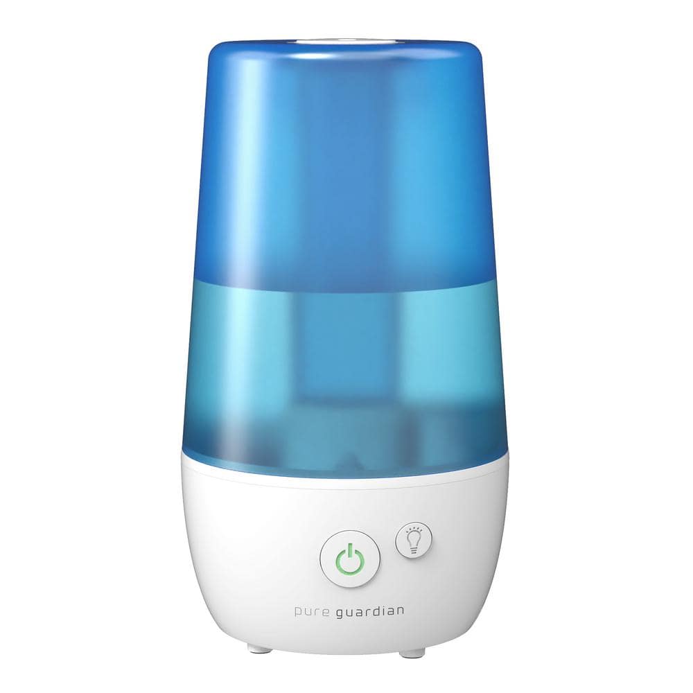 Pure Guardian 1 gal. Ultrasonic cool Mist Humidifier for Rooms up to ...