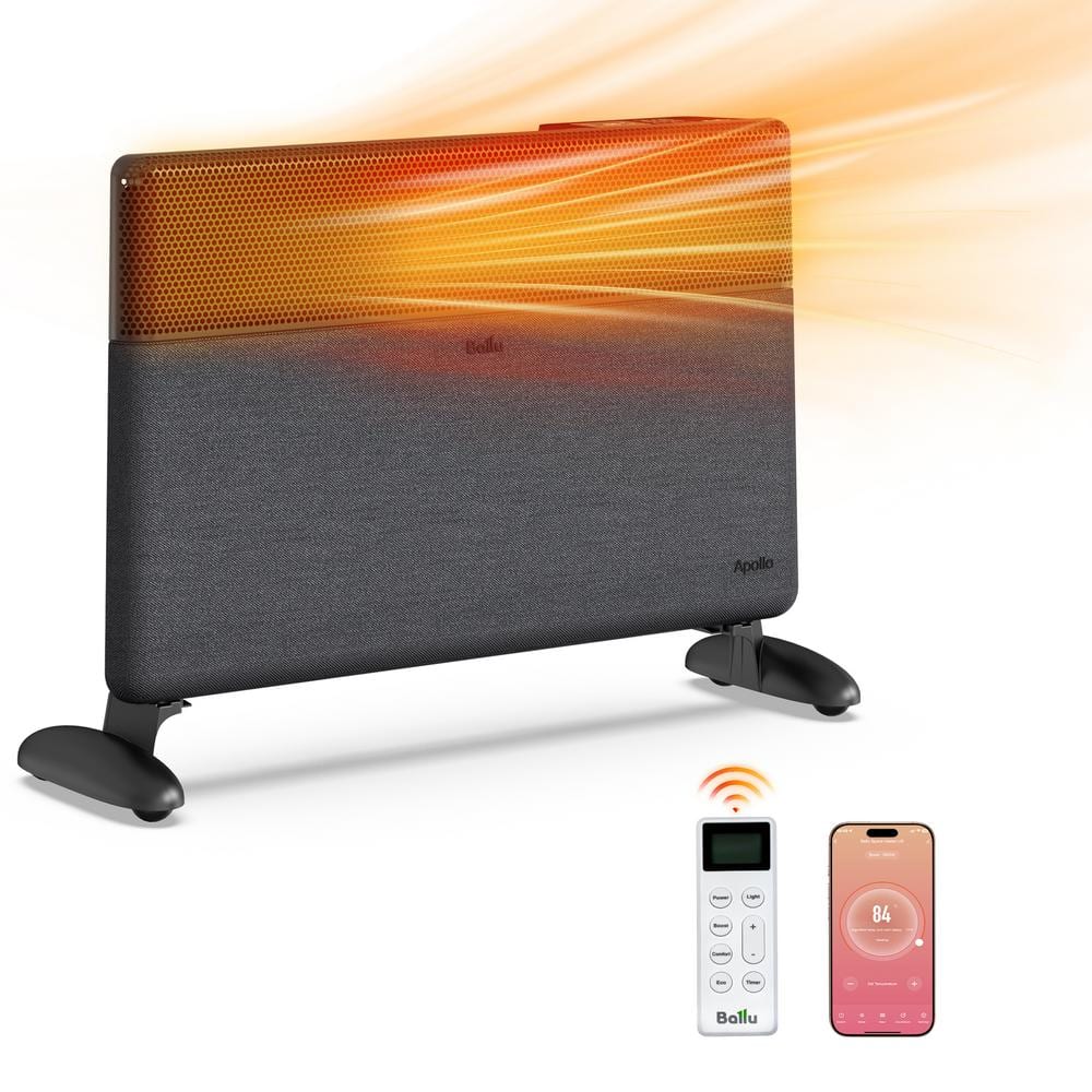 Edendirect 1500 W 16.73 in Electric Tower Ceramic Convection Space ...