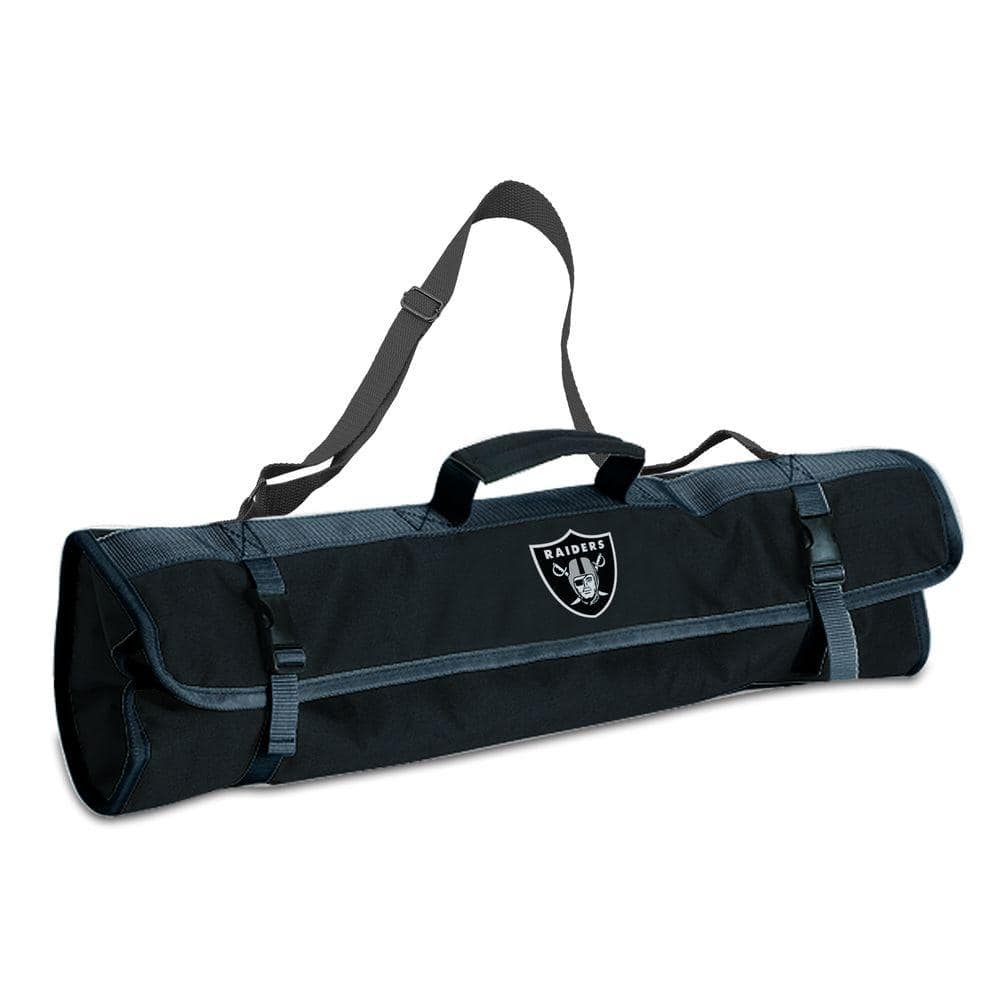 Picnic Time Oakland Raiders 3-Piece BBQ Tote 749-03-175-234-2 - The ...