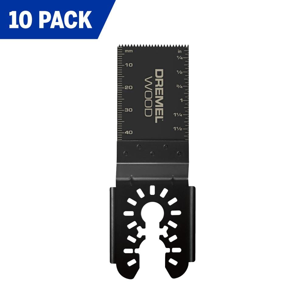 Dremel Universal 1-1/4 in. Wood Flush Cutting Oscillating Multi-Tool ...