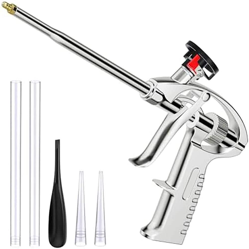 Aluminum Alloy Heavy Duty Foam Dispensing Gun PU Expanding Caulking ...