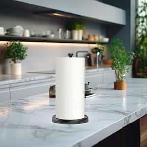 Wudkey Gold Stainless Steel Paper Towel Holder, Paper Towel Roll Holder ...