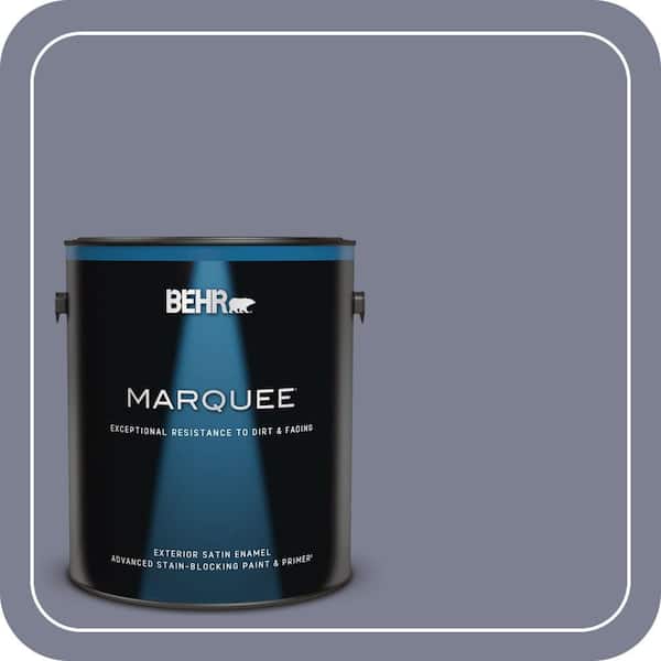 BEHR MARQUEE 1 gal. #620F-5 Majestic Mount Satin Enamel Exterior Paint ...