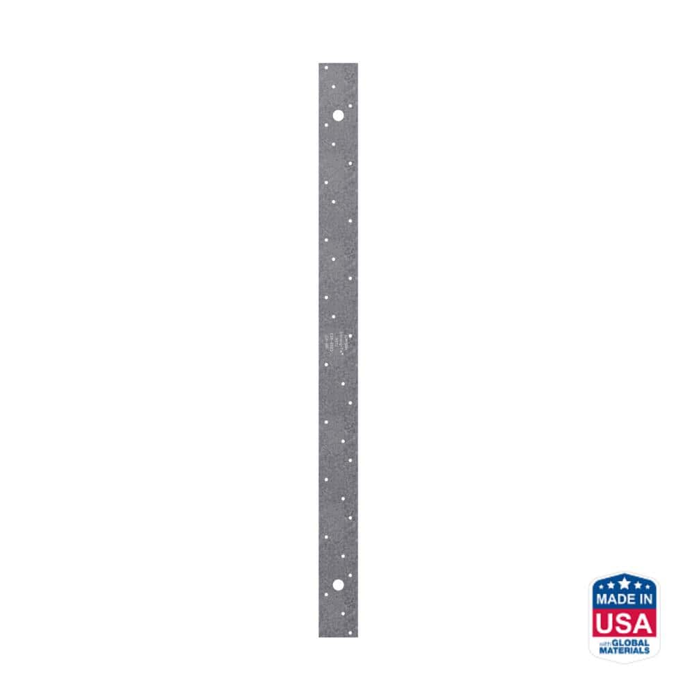 Simpson Strong-Tie MSTI 72 in. 12-Gauge Galvanized Medium Strap Tie ...