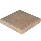Oldcastle 16 in. x 16 in. Round Exposed Aggregate Gray Concrete Step Stone (90-Piece Pallet ...