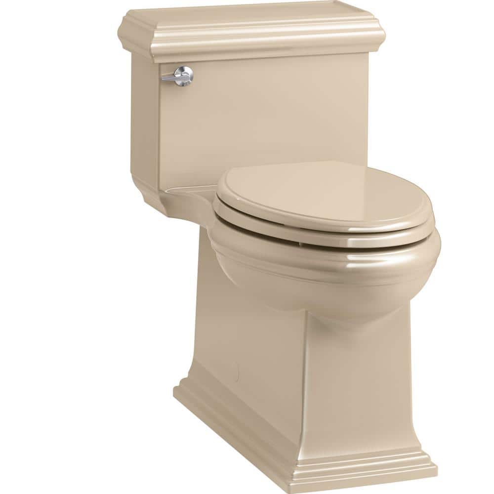 KOHLER Memoirs Classic 1-Piece 1.28 GPF Single Flush Elongated Toilet ...