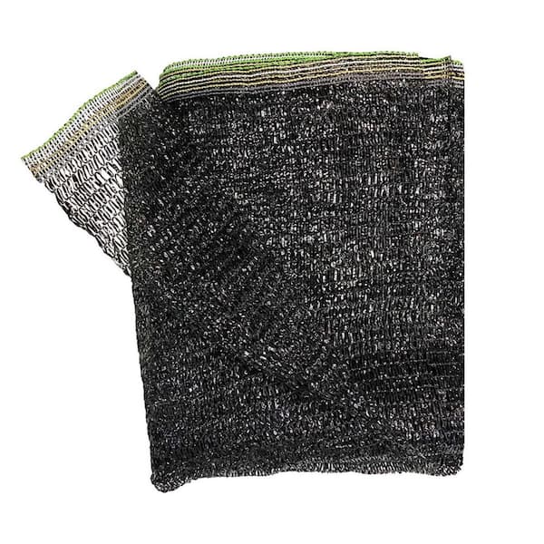 6. 5x10ft Black 55% Sun Shade Cloth Mesh D0B4MRQ3DT - The Home Depot